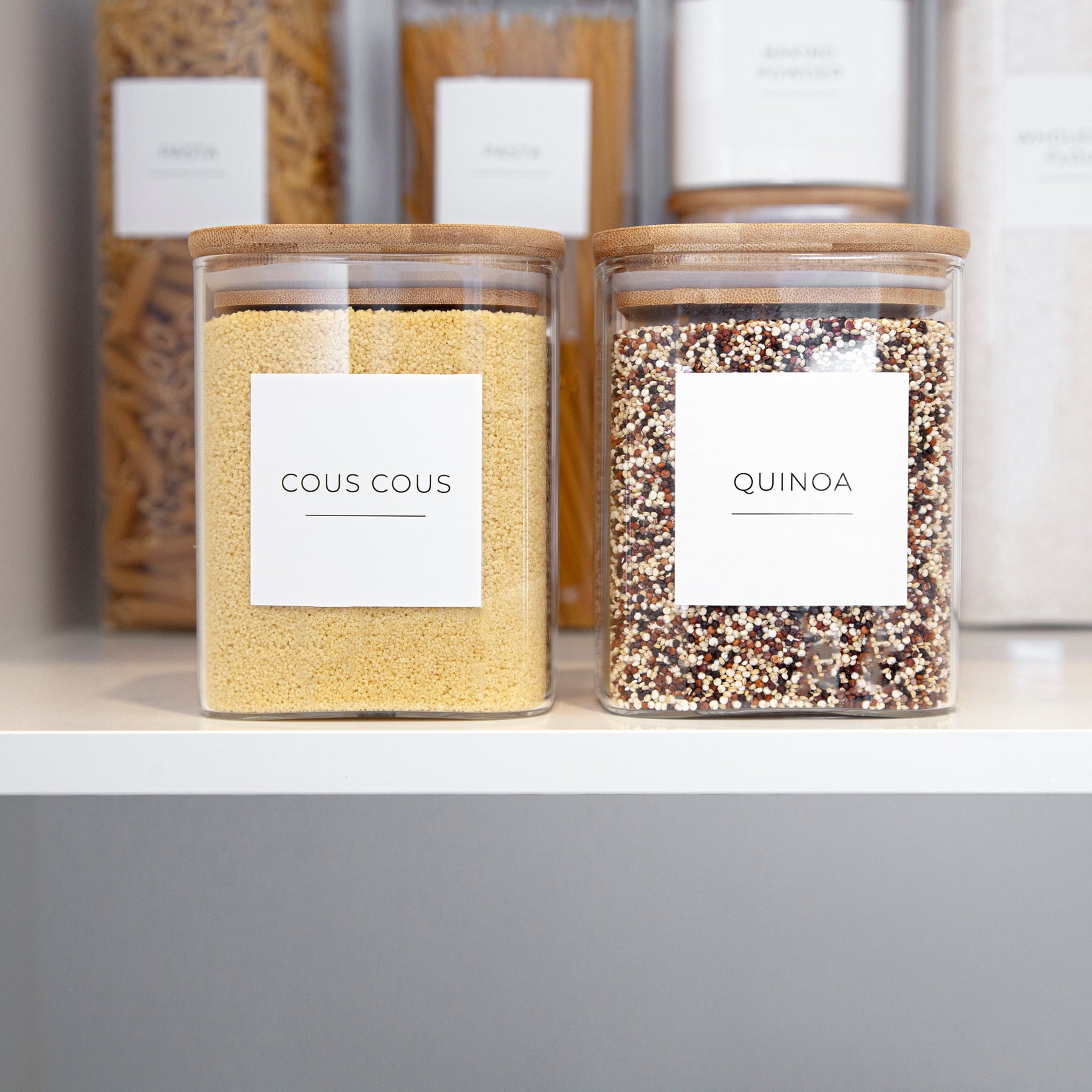 Square Pantry Label Set – Sort My House